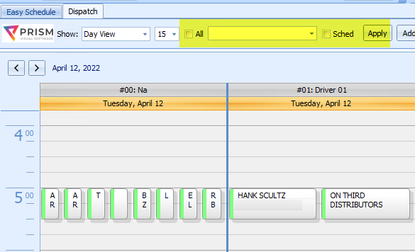 Dispatch- Spread 'em function Dispatch- Spread 'em function