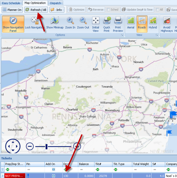 Bing Mapping- Map optimization- Drivers and Routes