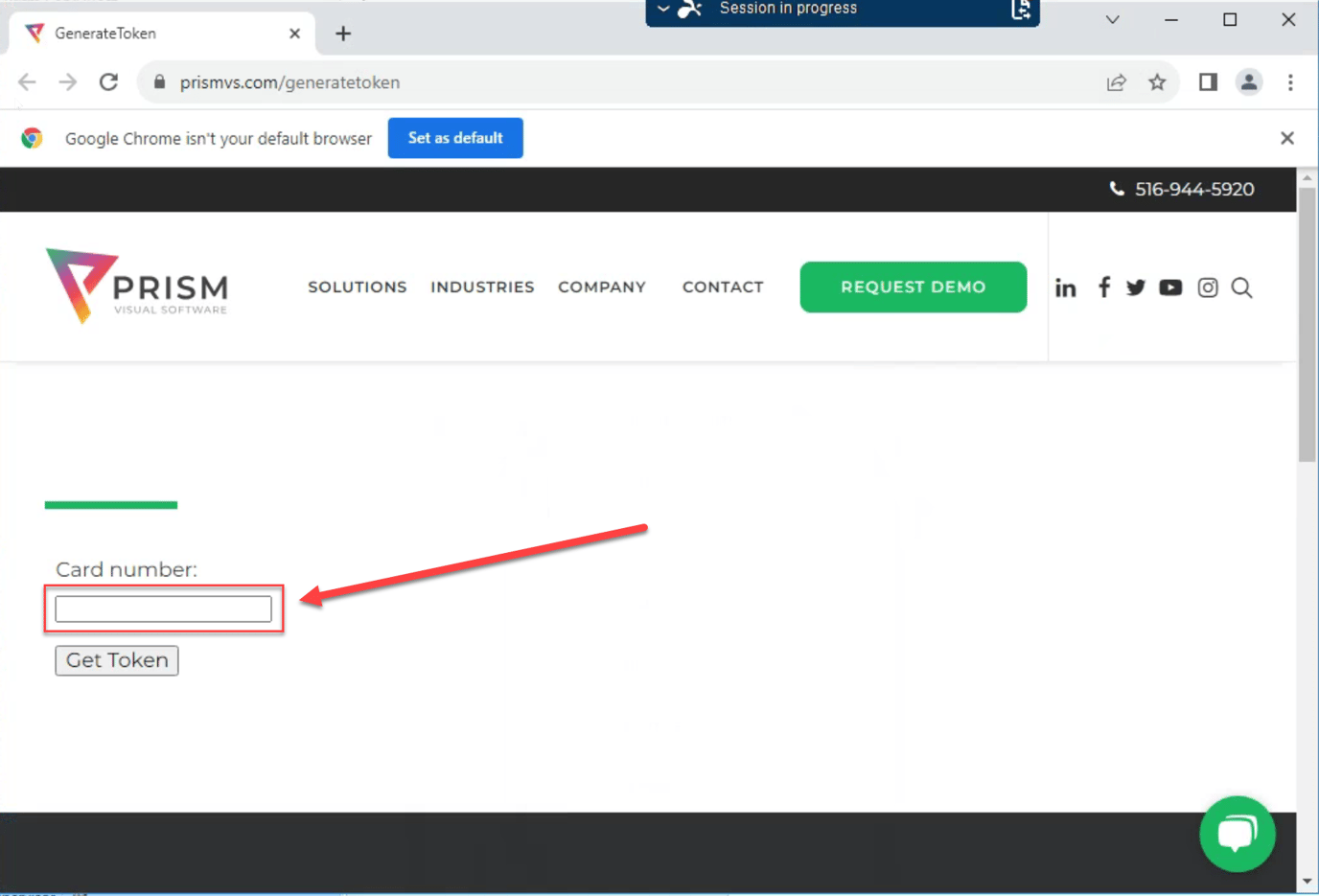 Credit Card Token Solution