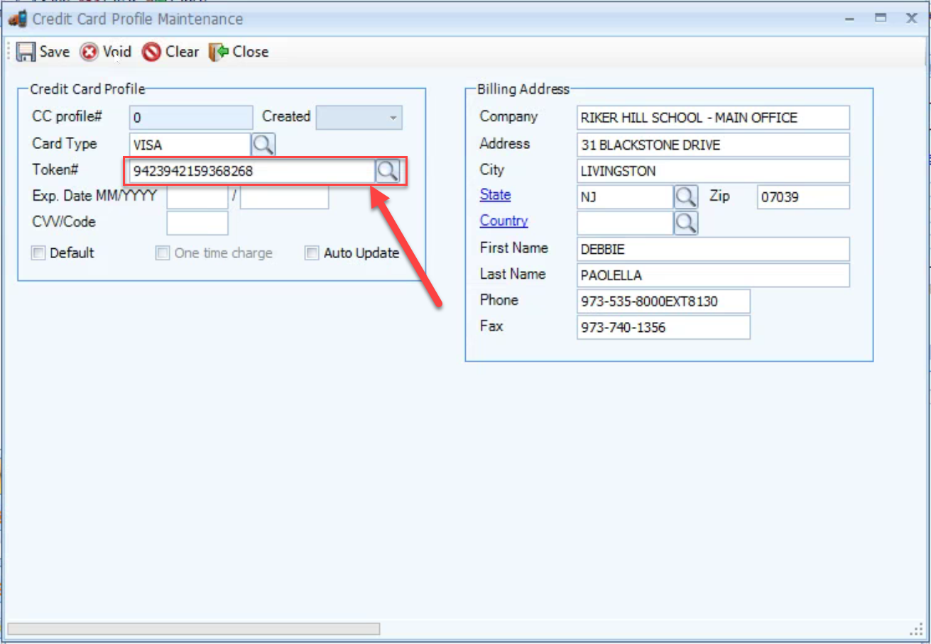 Credit Card Token Solution