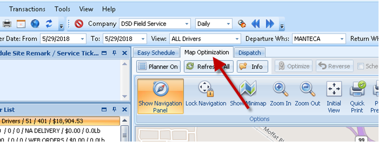 Bing Mapping- Map optimization- Drivers and Routes